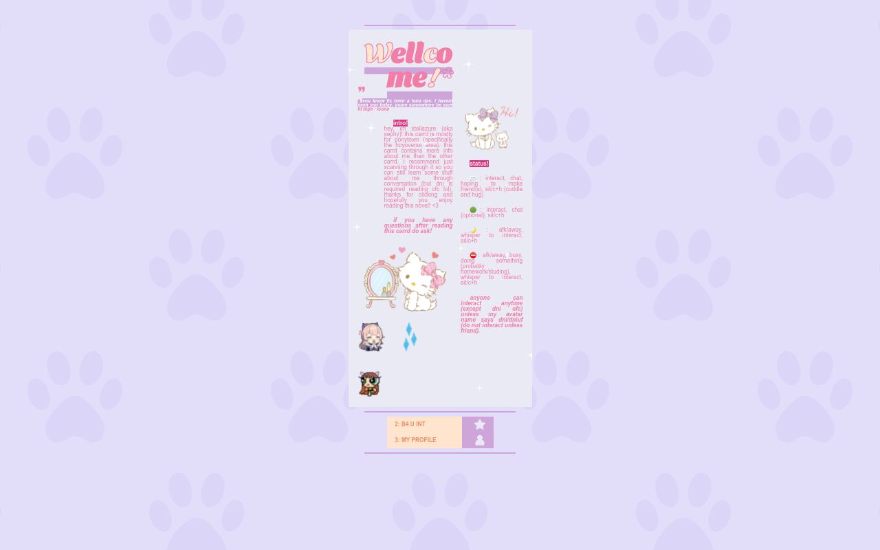 Sephy's carrd (long ver.)